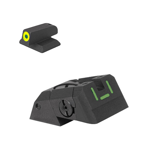 Springfield Serrated Tritium Sight w/ .180" ProGlo Green Sight - Gun ...